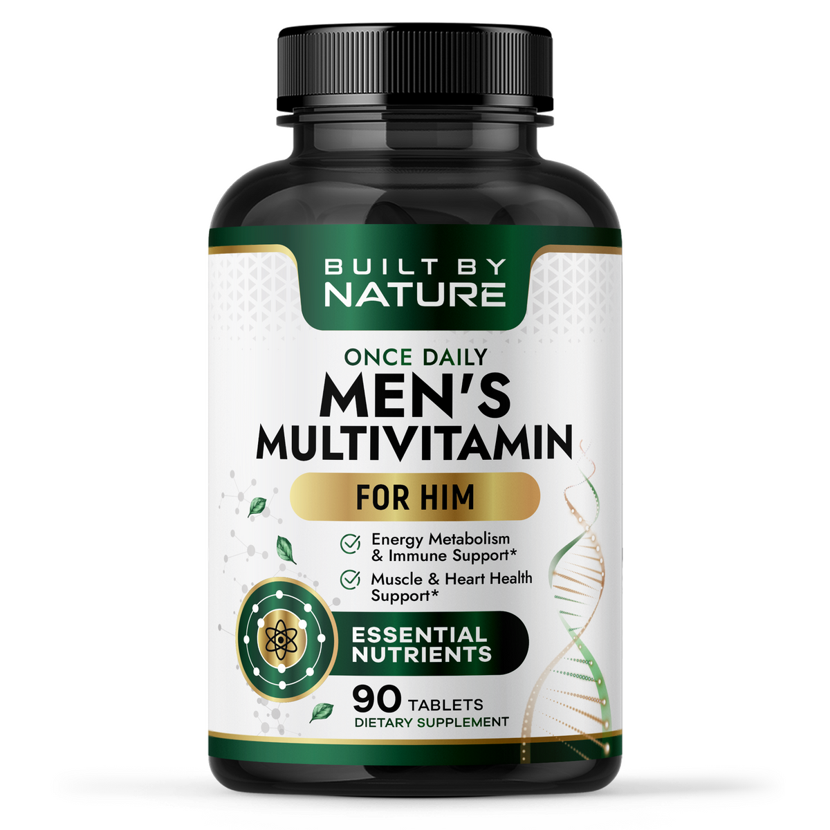 Built By Nature Multivitamin for Men – Mens Multivitamins & Vitamins ...